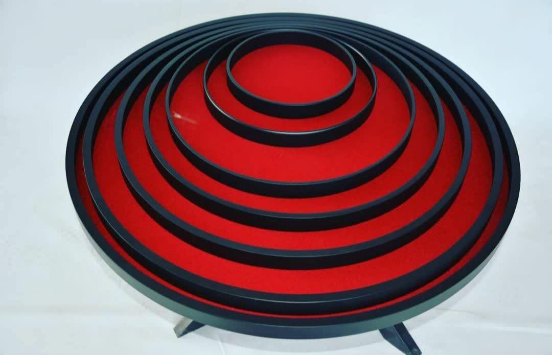 رینگ چوبی . حلقه. ساعت. آینه. قاب. رزین - بازارها